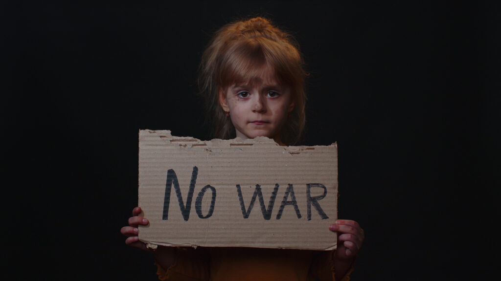 How can I talk to my child about war? - Clear Minds Therapy